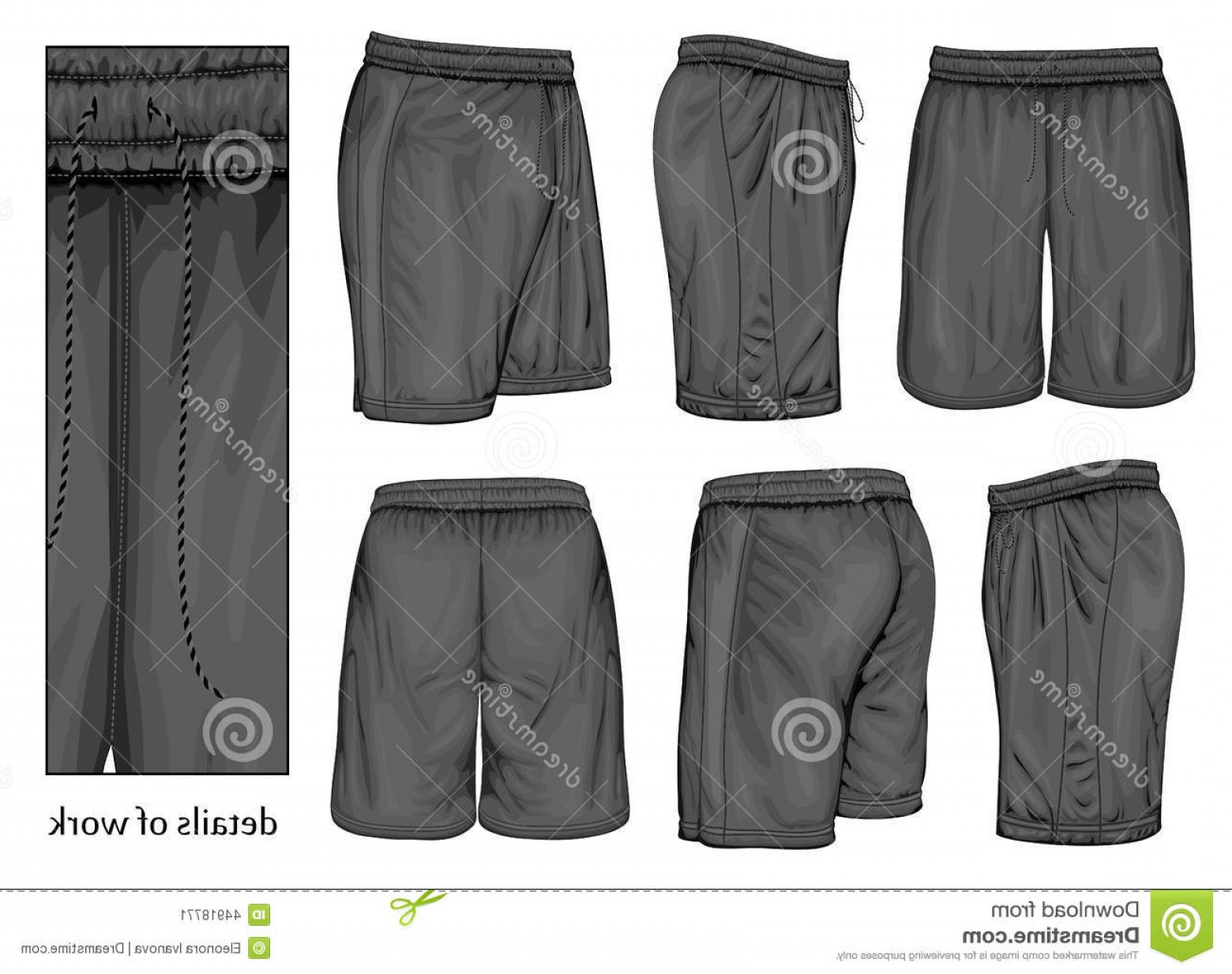 Sport Shorts Vector At Collection Of Sport Shorts