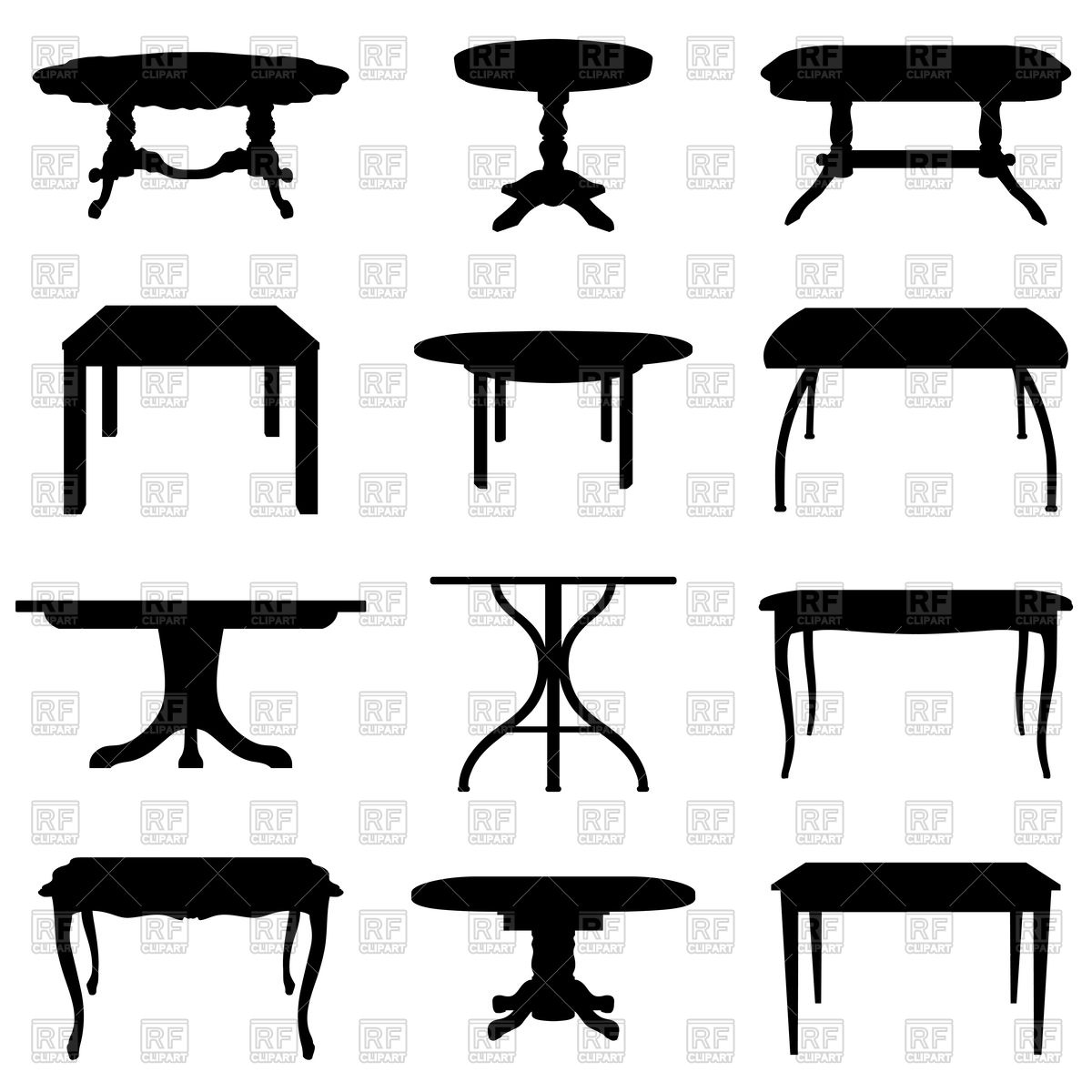 Table Silhouette Vector at Vectorified.com | Collection of Table ... Table Silhouette Vector at Vectorified.com | Collection of Table ...