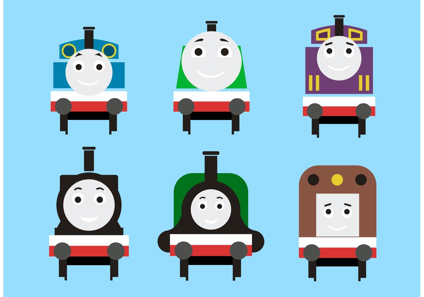 Thomas The Train Vector at Vectorified.com | Collection of Thomas The ... Thomas The Train Vector at Vectorified.com | Collection of Thomas The ...