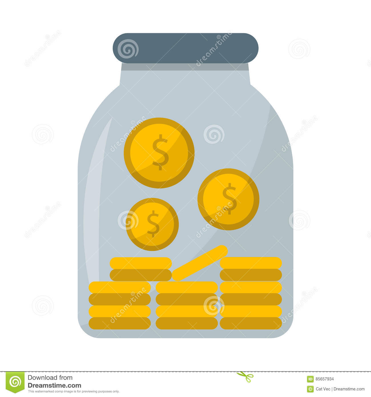Tip Jar Vector At Collection Of Tip Jar Vector Free