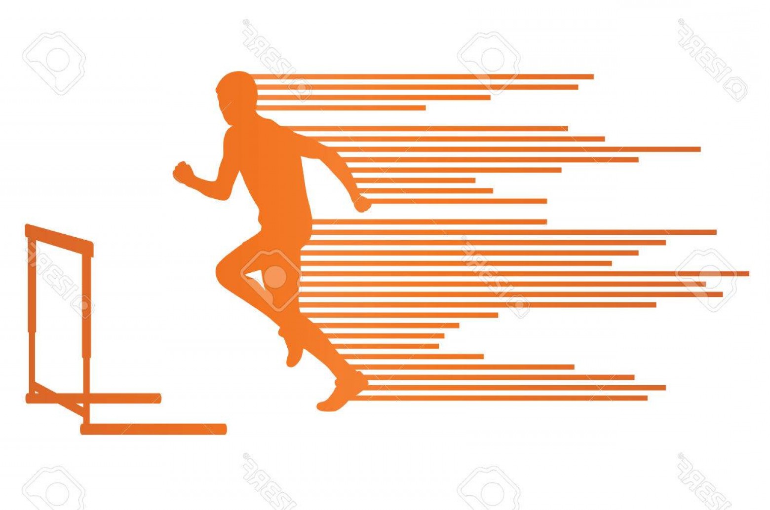 Track And Field Vector At Collection Of Track And