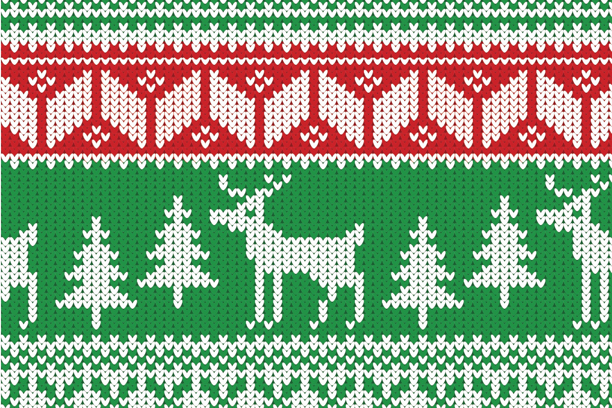 Ugly Sweater Pattern Vector At Vectorified Collection Of Ugly 