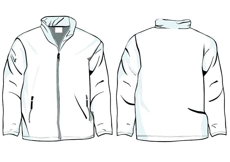 Varsity Jacket Template Vector At Vectorified Collection Of 