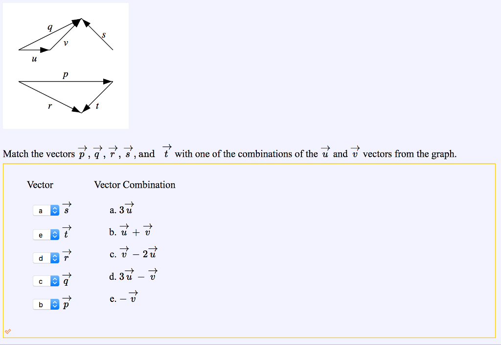 Vector Combination At Collection Of Vector