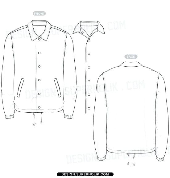 Windbreaker Template Png