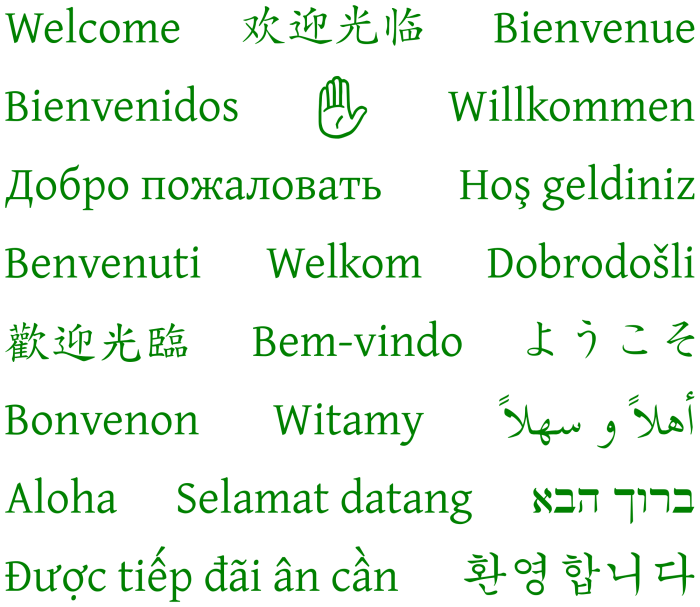 Welcome In Different Languages Vector at Vectorified.com | Collection ... Welcome In Different Languages Vector at Vectorified.com | Collection ...