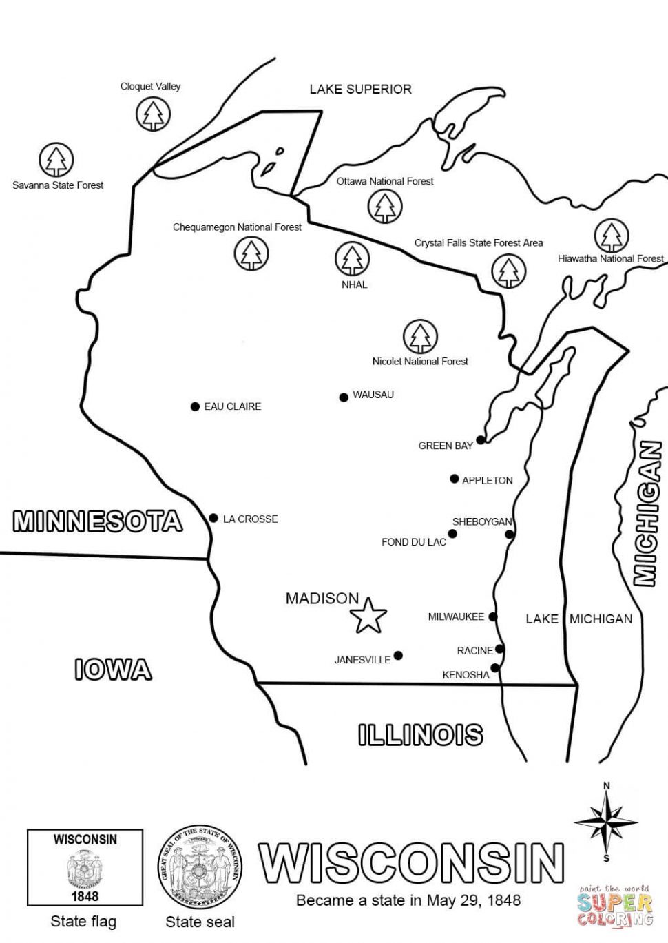 Wisconsin Outline Vector at Vectorified.com | Collection of Wisconsin ... Wisconsin Outline Vector at Vectorified.com | Collection of Wisconsin ...