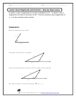 Worksheet Vector Math Practice At Vectorified.com