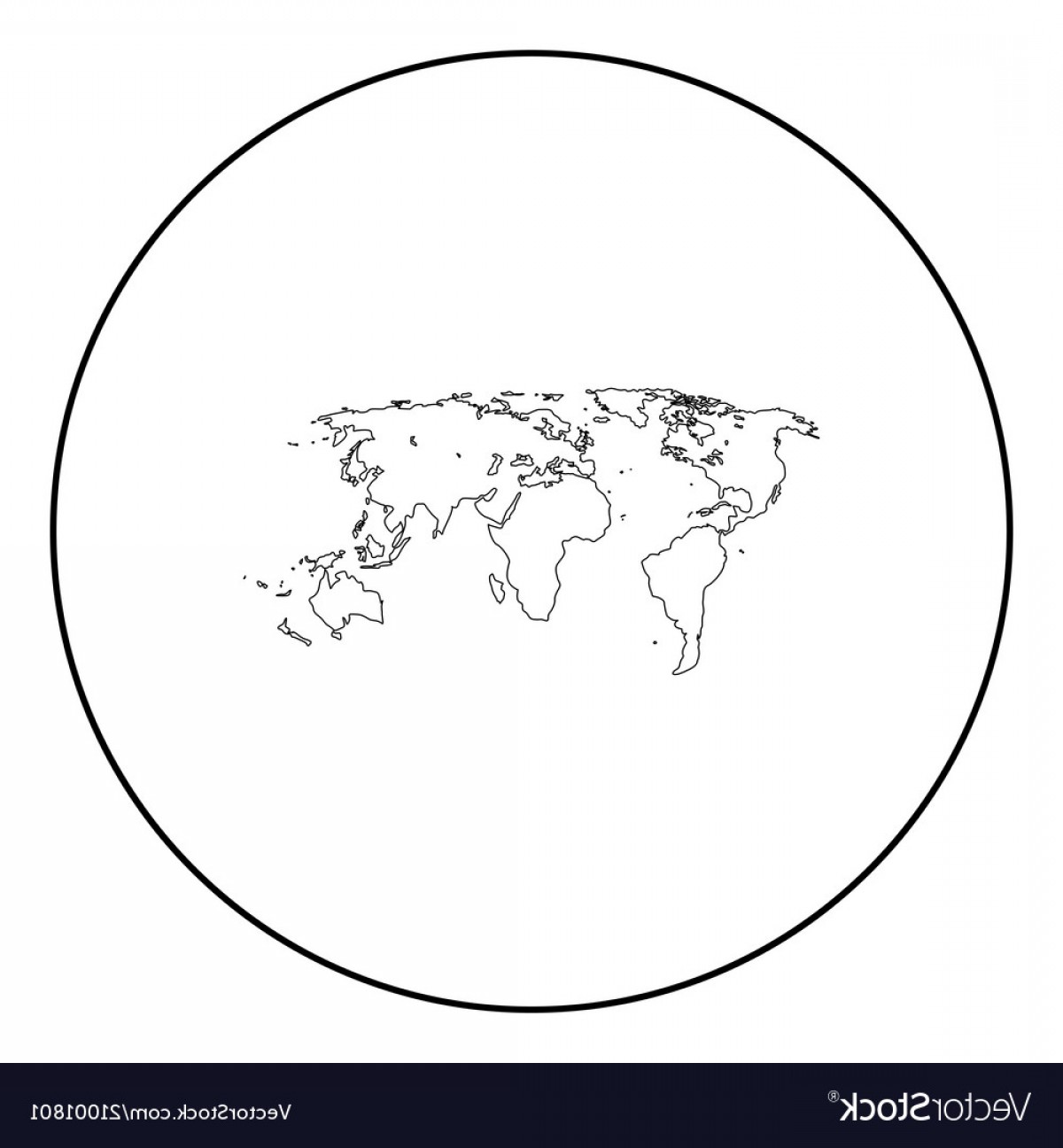 World Map Black And White Vector At Collection Of World Map Black And White 