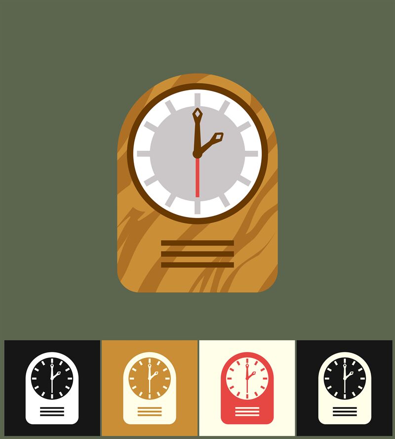 Analog Clock Icon At Collection Of Analog Clock Icon