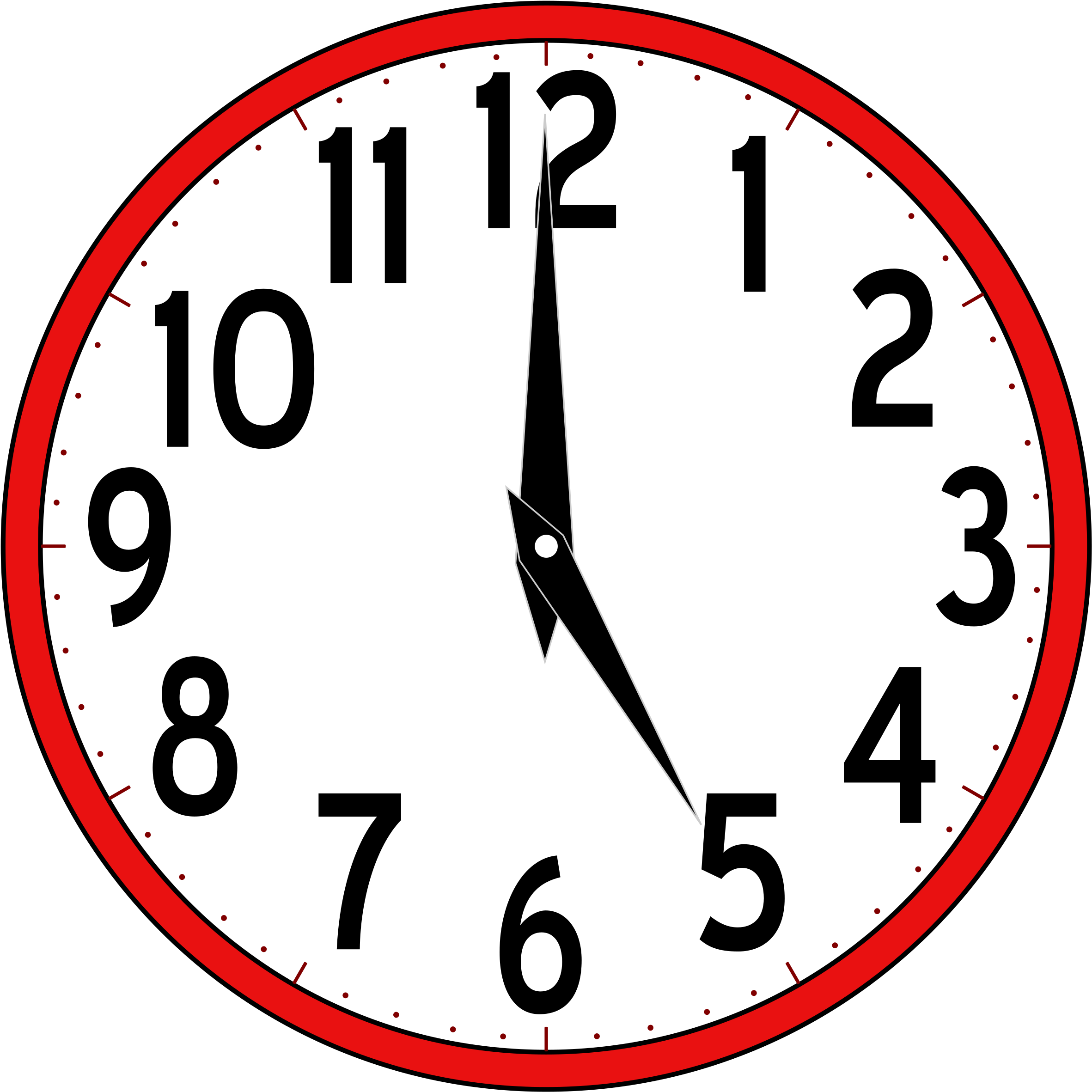 Analog Clock Icon At Collection Of Analog Clock Icon