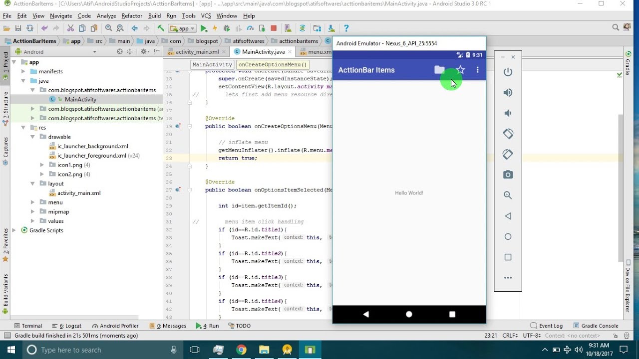 Android Menu Item Icon At Collection Of Android Menu Item Icon Free For