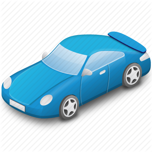 Blue Car Icon At Collection Of Blue Car Icon Free For Personal Use