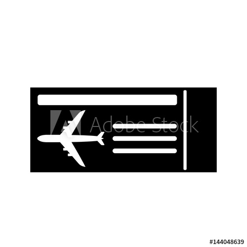 Boarding Pass Icon At Collection Of Boarding Pass