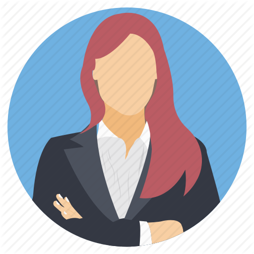 Business Woman Icon At Collection Of Business Woman