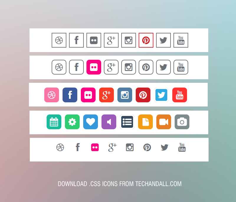 Css Icon Set at Vectorified.com | Collection of Css Icon Set free for personal use