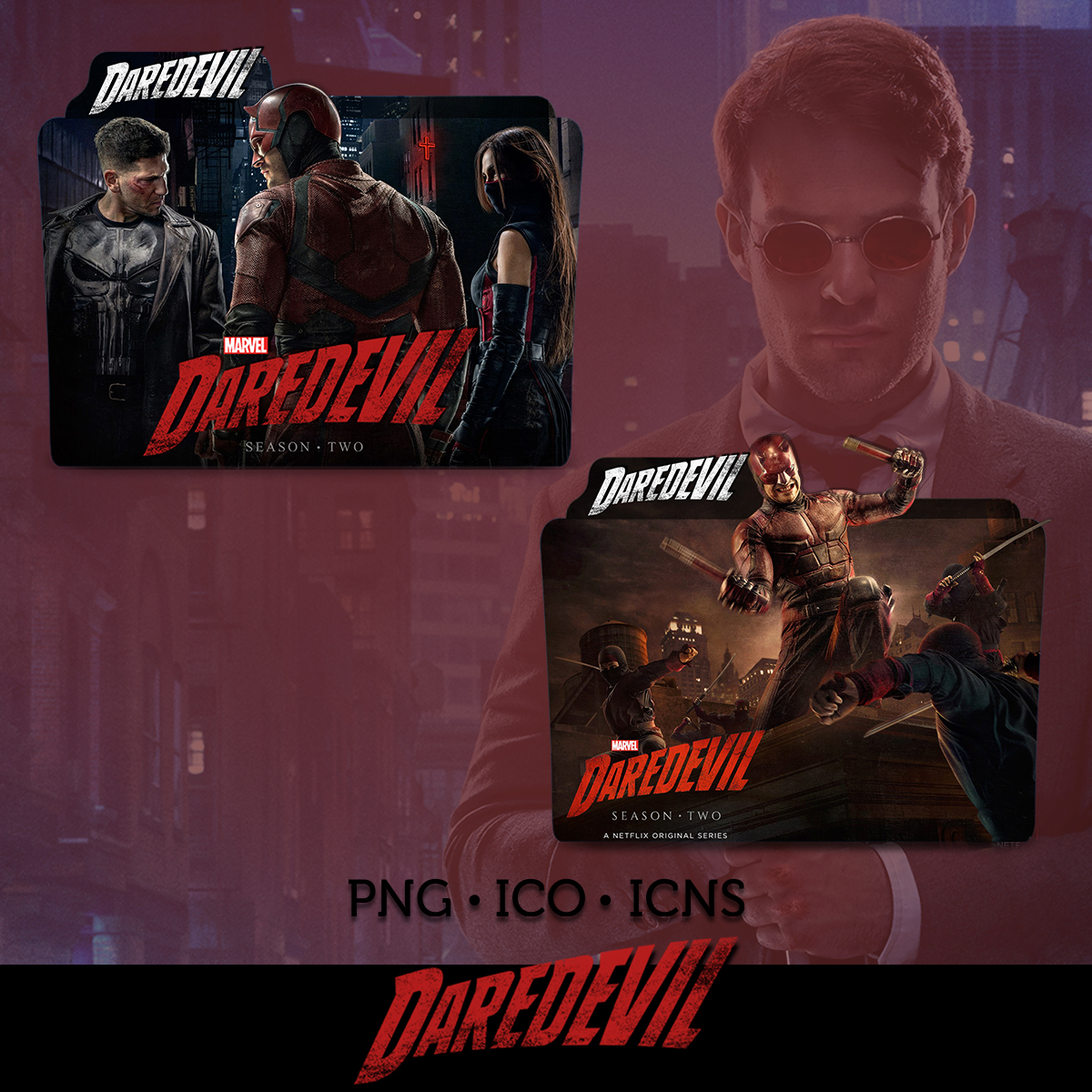 Daredevil Folder Icon at Vectorified.com | Collection of Daredevil Folder Icon free for personal use