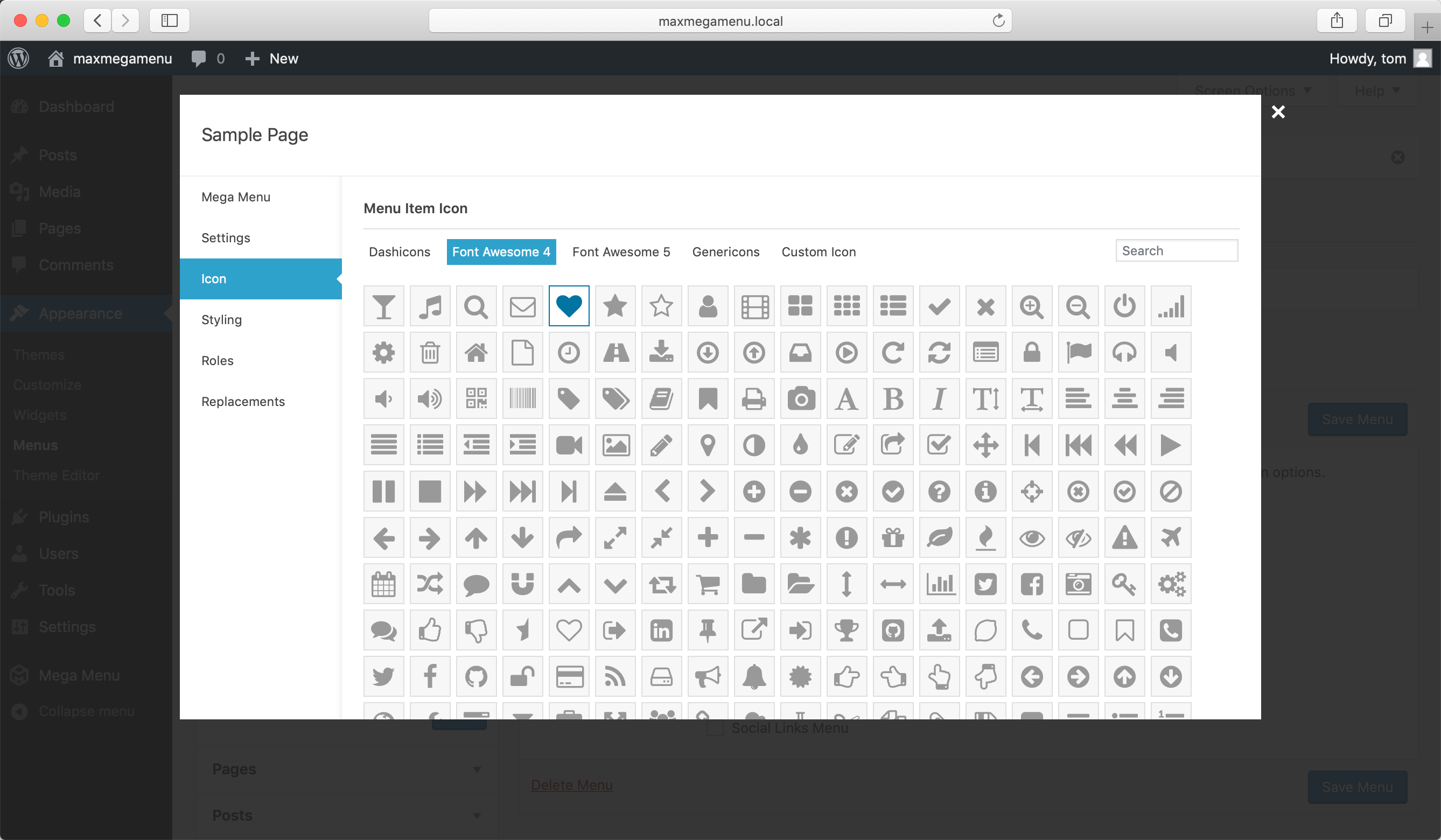 Font Awesome Menu Icon At Collection Of Font Awesome Menu Icon Free For