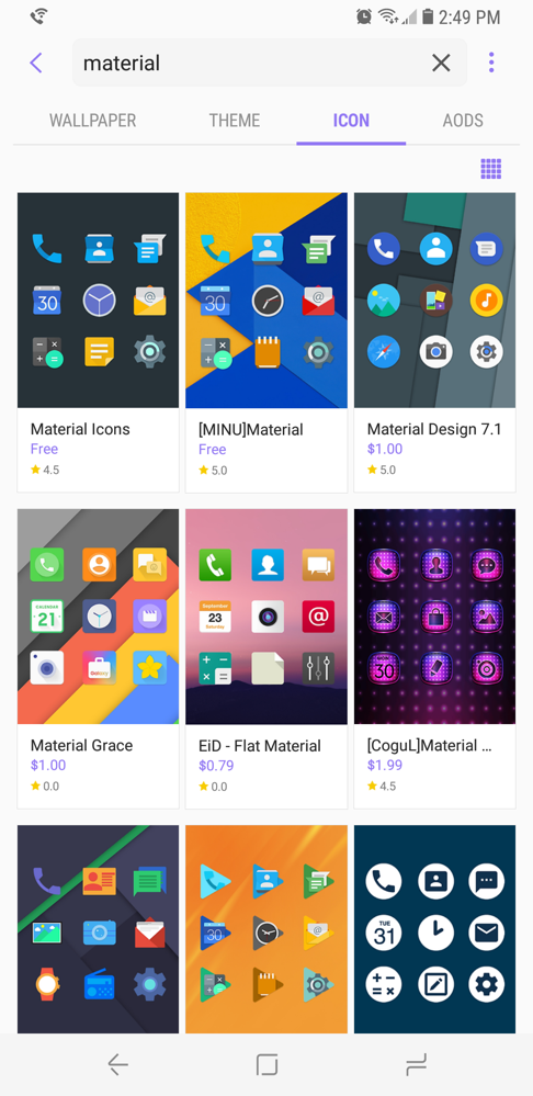 Galaxy S8 Icon Pack at Vectorified.com | Collection of Galaxy S8 Icon ...