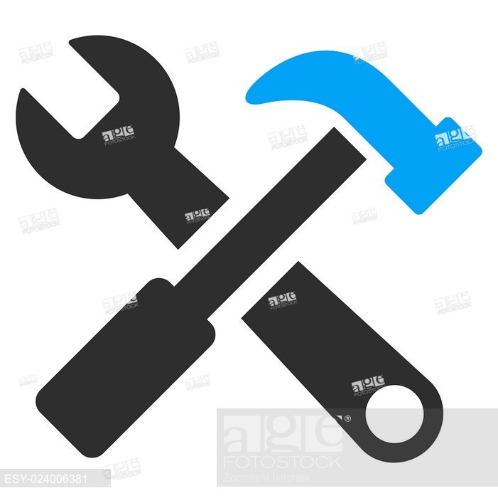 Hammer And Wrench Icon At Collection Of Hammer And Wrench Icon Free For