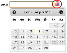 Jquery Datepicker Calendar Icon at Vectorified.com | Collection of Jquery Datepicker Calendar ...