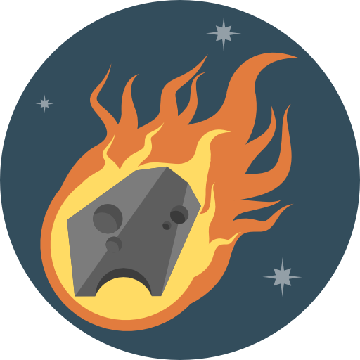 Meteor Icon at Vectorified.com | Collection of Meteor Icon free for personal use
