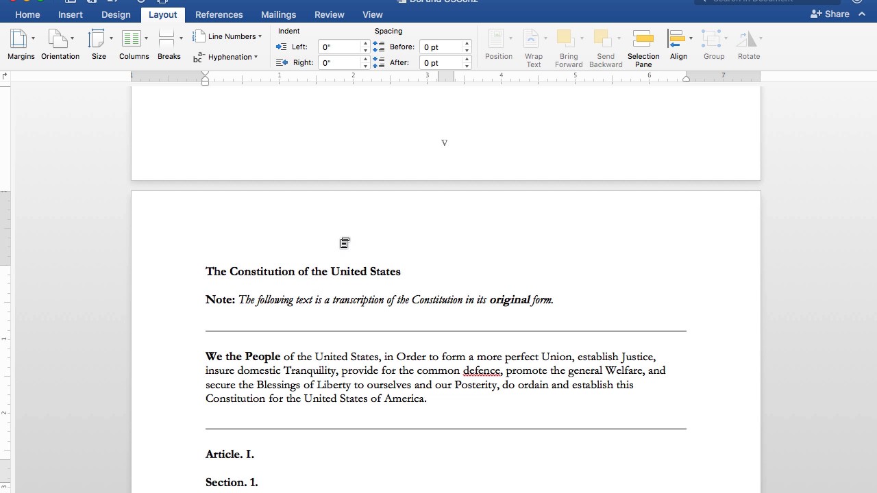 How To Break Page In Word Document Discoveryper