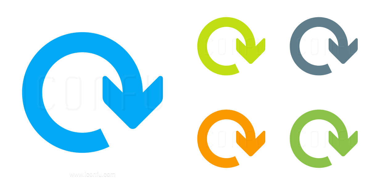 Rotate Icon at Vectorified.com | Collection of Rotate Icon free for personal use