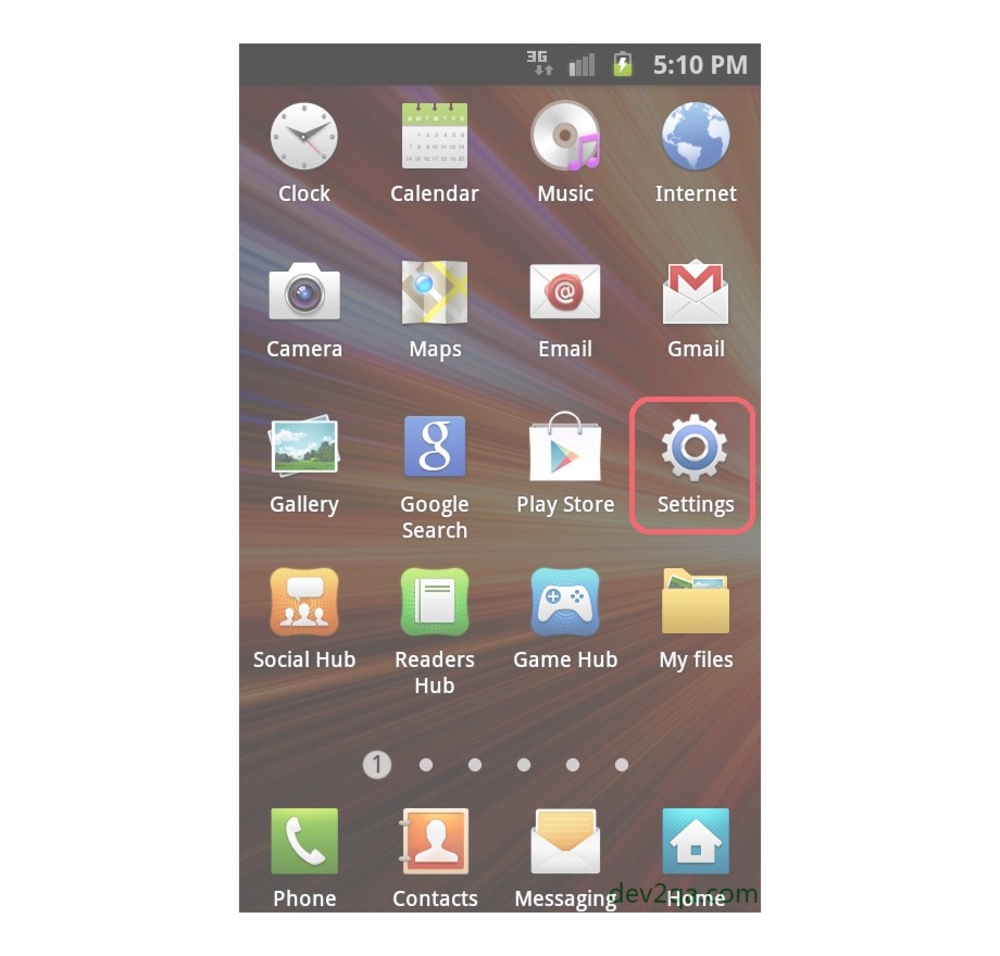 Settings Icon Android Menu At Collection Of Settings