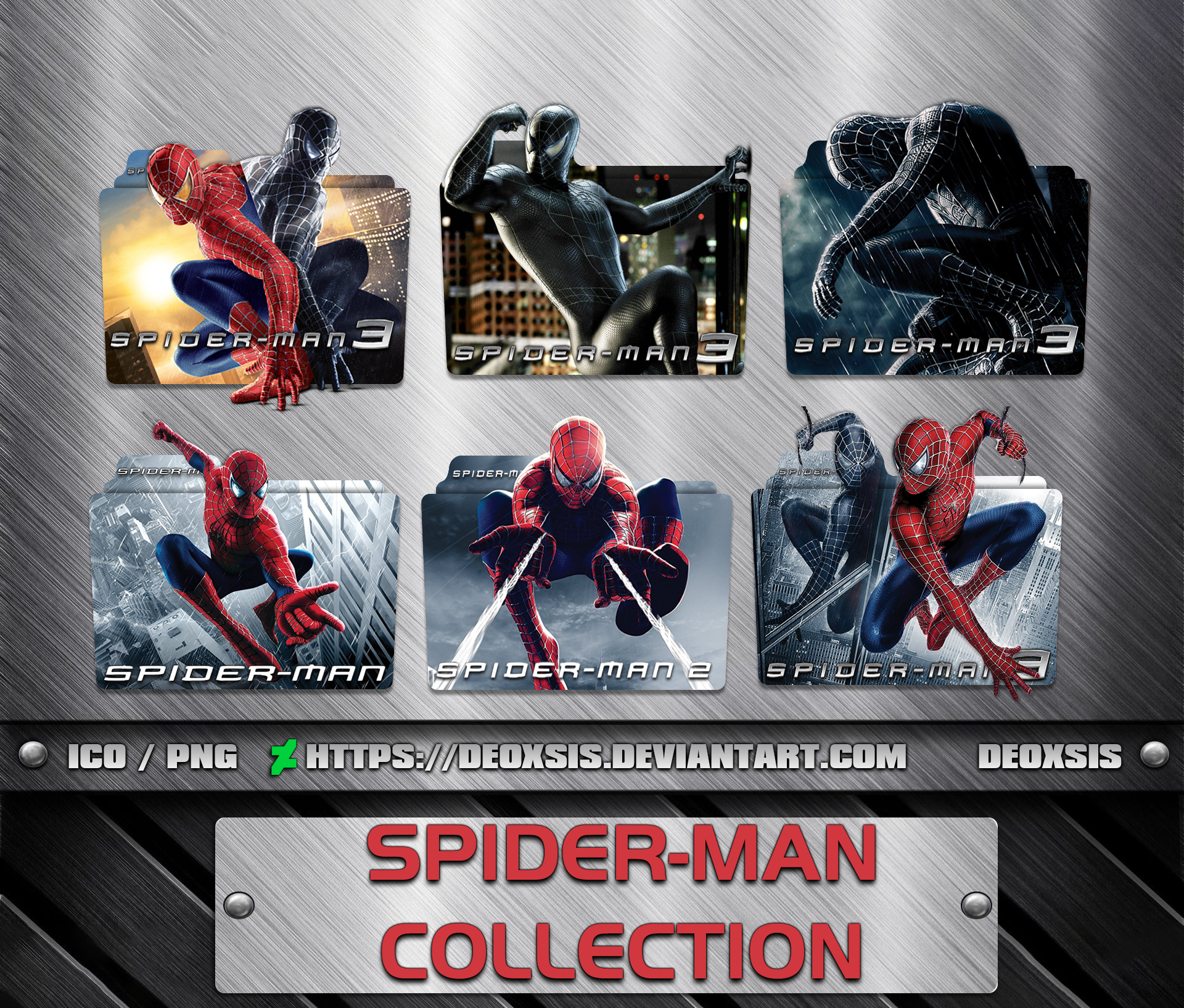 Spiderman Icon Pack At Vectorified.com 