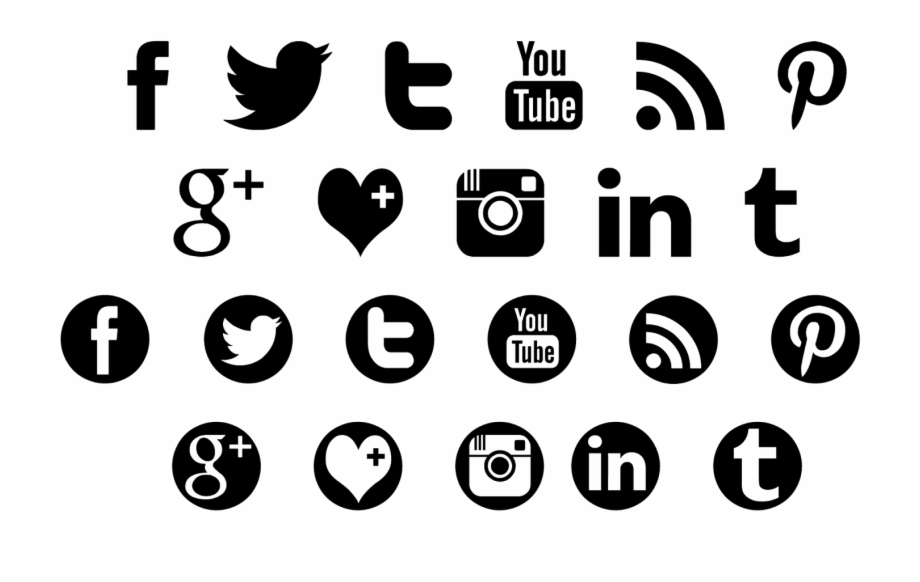 White Social Media Icon Transparent Background at Vectorified.com ... White Social Media Icon Transparent Background at Vectorified.com ...