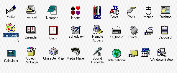 Windows 3.1 Icon at Vectorified.com | Collection of Windows 3.1 Icon ...