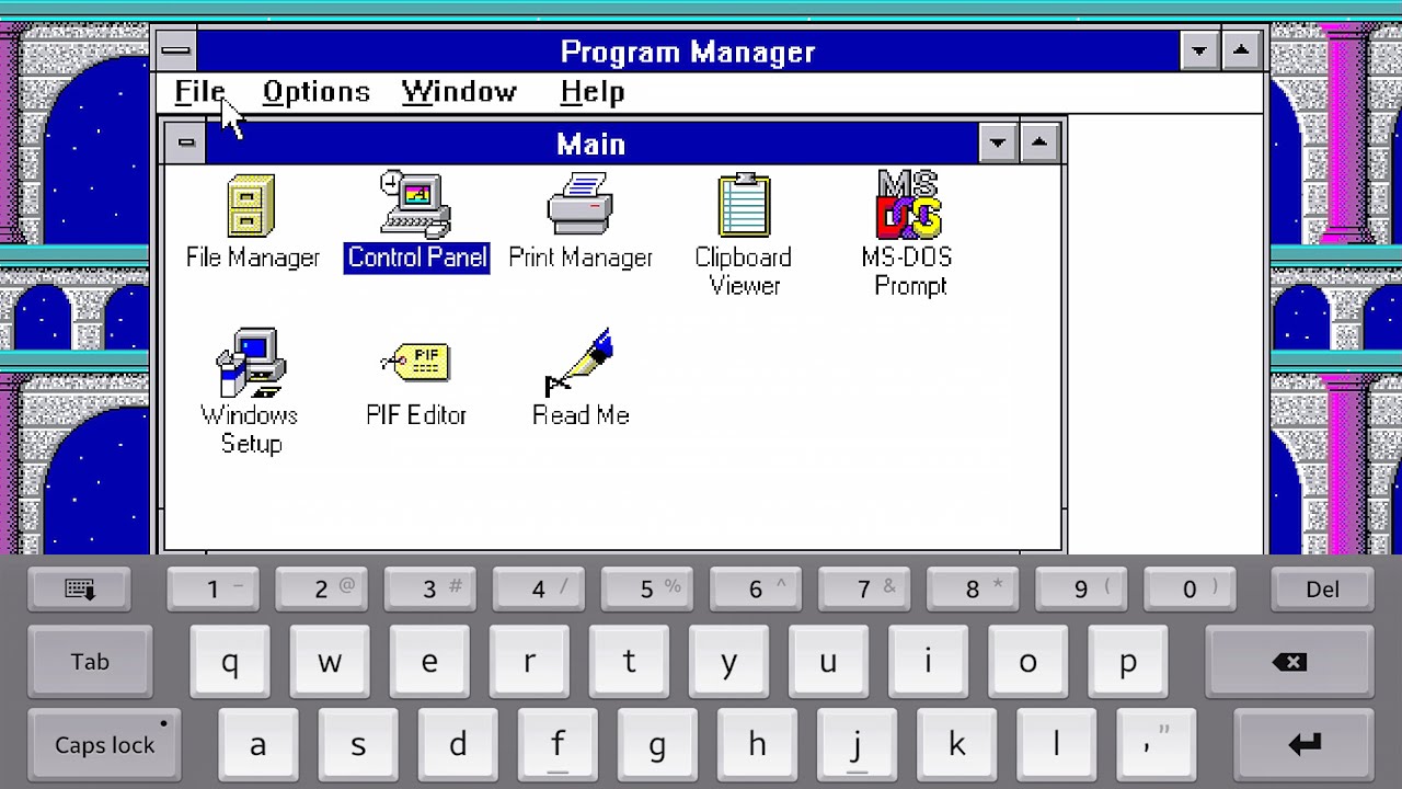 Windows 3.1 Icon at Vectorified.com | Collection of Windows 3.1 Icon ...